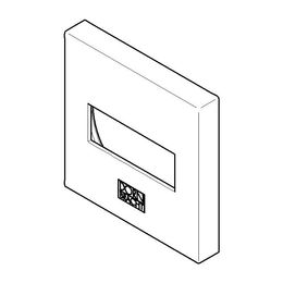 Dornbracht Rosette 60 x 60 x 9 Wannenein 092767008-00 chrom