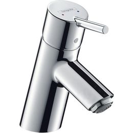 Hansgrohe Talis S Waschtischarmatur 32032000 mit Ablaufgarnitur, Niederdruck, chrom