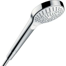 Hansgrohe Croma Select S Multi Handbrause 26800400 wei&szlig; chrom, DN15, Brausekopf &Oslash;110mm