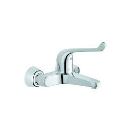 Grohe Euroeco Special Waschtisch Armatur 32795000 chrom, Ausladung 204 mm, Wandmontage