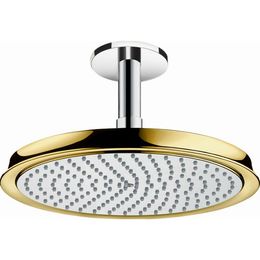 Hansgrohe Raindance Classic 240 Air Kopfbrause 27405090, chrom/gold, &Oslash; 240 mm, Deckenanschluss
