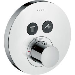 Hansgrohe Axor ShowerSelect Round Thermostat 36723000 Thermostat, 2 Verbraucher, chrom