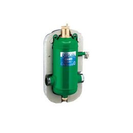 Caleffi Discal Mikroblasenabscheider 551063 DN 65, Stahl-Geh&auml;use, Schwei&szlig;anschl&uuml;sse, mit Isolierung