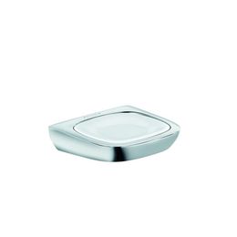 Kludi Amba Seifenhalter mit Seifenschale 5398505 chrom, Schale Porzellan