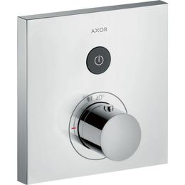 Hansgrohe Axor ShowerSelect Square Thermostat 36714000,Unterputz Thermostat, 1 Verbraucher, chro