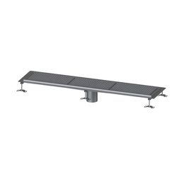 Kessel Ferrofix Kastenrinne 6030150 Edelstahl, 300x1555x63mm, Auslauf senkrecht