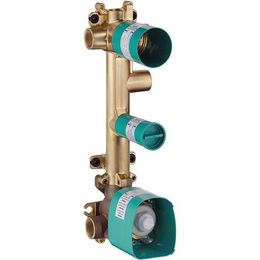 Hansgrohe Axor Citterio E Grundk&ouml;rper 36708180 3 Verbraucher, f&uuml;r Unterputz-Thermostat 380 x 120 mm