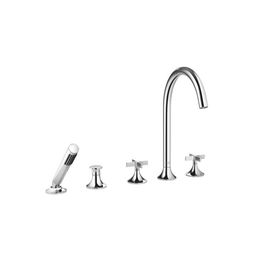 Dornbracht Vaia Wannen-F&uuml;nfloch-Armatur 27522809-00 chrom, f&uuml;r Wannenrandmontage