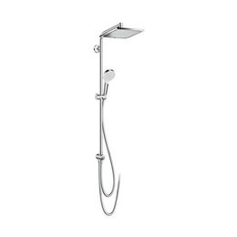 Hansgrohe Reno Crometta E 240 Showerpipe 27289000 chrom, 1jet, EcoSmart., 9 l/min, 24 x 24 cm