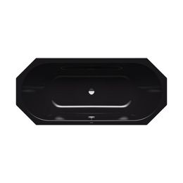 Kaldewei Vaio Duo 8 Badewanne 233330003701 180x80cm, Antislip Perl-Effekt, schwarz