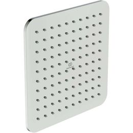 Ideal Standard Kopf Brause Idealrain Cube B0024AA 200 x 200 mm, verchromt, ohne Brausearm