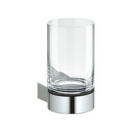 KEUCO Plan Glashalter 14950010100 verchromt, mit Acrylglas, mit Halter
