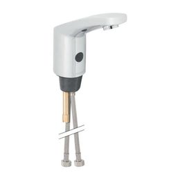 Geberit Typ 185 Infrarot-Waschtischarmatur 116245211 Batteriebetrieb, mit Mischer, ohne Griff, hochglanz-verchromt