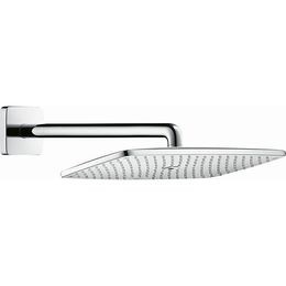 Hansgrohe Raindance E 360 Air Kopfbrause 26605000 1jet, chrom, EcoSmart, mit Brausearm 390 mm