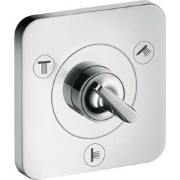 Hansgrohe Grundk&ouml;rper Trio 15981180 Absperr- und Umstellventil, DN 20