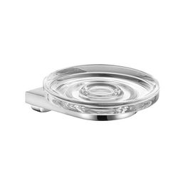 KEUCO Seifenablage Moll 12755019000 Echtkristall Schale, chrom