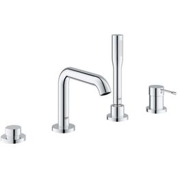 Grohe Essence Wannenarmatur 19578001 chrom, 4 Loch Wannenkombination
