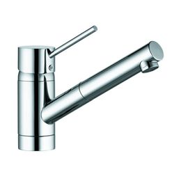 Kludi Scope K&uuml;chenarmatur 339310575 chrom, schwenkbarer ausziehbarer Auslauf