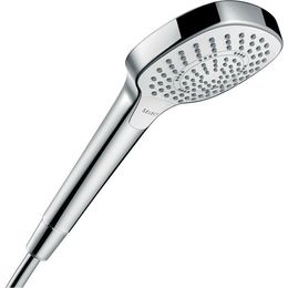 Hansgrohe Croma Select E Multi Handbrause 26810400 weiß chrom, DN15, Brausekopf Ø 11 cm