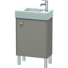 Duravit Brioso Waschtischunterbau BR4431R4343 434x239mm, Basalt Matt, T&uuml;r rechts