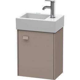 Duravit Brioso Waschtischunterbau BR4049R4343 364x239mm, Basalt Matt, Tür rechts