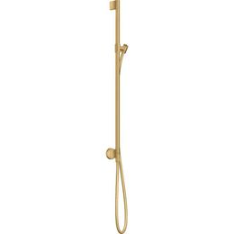 Hansgrohe Axor One Brausestange 48792250 mit Wandanschluss, Brauseschlauch 1600mm, brushed gold optic
