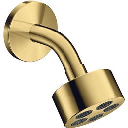 Hansgrohe Axor One Kopfbrause 48490990 mit Brausearm, polished gold optic
