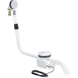 Viega Multiplex Trio Ab-/&Uuml;berlaufgarnitur 731625 DN 40/50, verchromt, f&uuml;r Badewanne mit Ablaufloch-d= 90mm