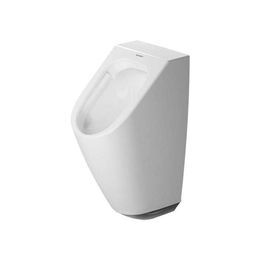 Duravit ME by Starck Urinal 2809310000 weiss, Zulauf hinten, rimless