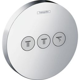 Hansgrohe ShowerSelect S Unterputz Ventil 15745000 f&uuml;r 3 Verbraucher, chrom