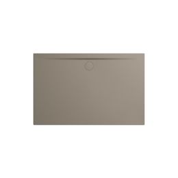 Kaldewei Superplan zero Duschwanne 358647982671 80x150cm, Wannentr&auml;ger extraflach, SEC, warm grey60