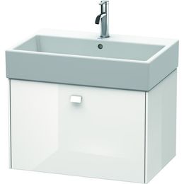 Duravit Brioso Waschtischunterbau BR405402222 684x459mm, Weiß Hochglanz, 1 Auszug