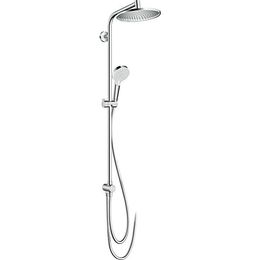 Hansgrohe Reno Crometta S 240 Showerpipe 27270000 chrom, 1jet, EcoSmart, 9 l/min, &Oslash; 240 mm