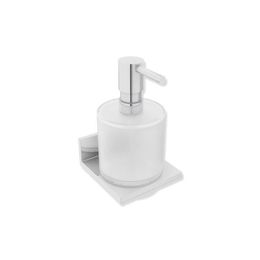 HEWI System 900 Q Seifenspender 900Q06.00040 chrom, mit Metall-Halter