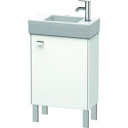 Duravit Brioso Waschtischunterschrank BR4431R1018 434x239mm, Wei&szlig; Matt, T&uuml;r rechts, Griff Chrom