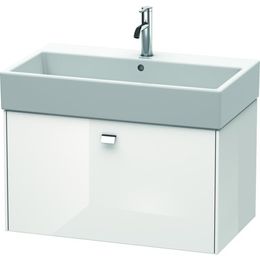 Duravit Brioso Waschtischunterbau BR405501022 784x459mm, Wei&szlig; Hochglanz, 1 Auszug, Griff Chrom