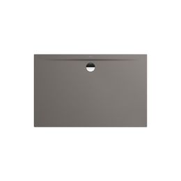 Kaldewei Superplan zero Duschwanne 357847982672 90x140cm, Wannentr&auml;ger extraflach, SEC, warm grey70