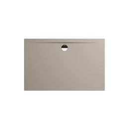 Kaldewei Superplan zero Duschwanne 358647983669 80x150cm, Wannentr&auml;ger extraflach, Perleffekt, warm grey30