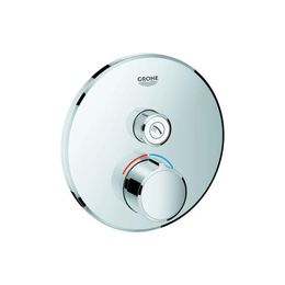 Grohe Smartcontrol Brausearmatur 29144000 chrom, mit 1 Absperrventil, runde Rosette