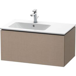 Duravit L-Cube Waschtisch-Unterschrank LC614107575 82 x 48,1 cm, leinen, 1 Auszug, wandh&auml;ngend