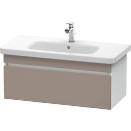 Duravit DuraStyle Waschtisch-Unterschrank DS638204318 93 x 44,8 cm, basalt matt/wei&szlig; matt, 1 Auszug, wandh&auml;ngend