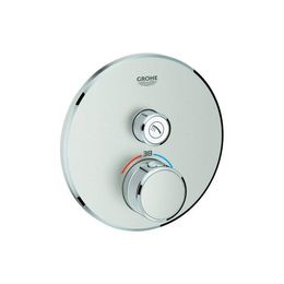 Grohe Grohtherm Smartcontrol Brausethermostat 29118DC0, supersteel, 1 Absperrventil