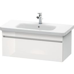Duravit DuraStyle Waschtisch-Unterschrank DS638202218 93 x 44,8 cm, wei&szlig; hochglanz/wei&szlig; matt, 1 Auszug, wandh&auml;ngend