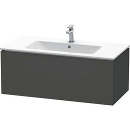 Duravit L-Cube Waschtischunterbau LC614204949 Graphit Matt, 102x40x48,1cm, 1 Auszug