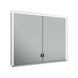 KEUCO Royal Lumos Spiegelschrank 14303172303 900x735x165mm, silber-eloxiert, 2 lange T&uuml;ren, Wandvorbau