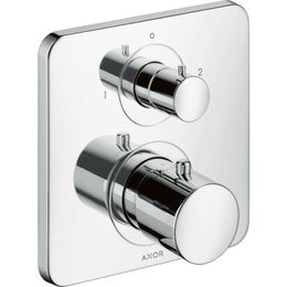 Hansgrohe Axor Citterio M Fertigmontageset 34725000 Unterputz-Thermostat, mit Ab- und Umstellventil, chrom