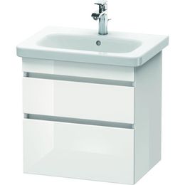 Duravit DuraStyle Waschtischunterbau DS648002222 wei&szlig; hochglanz, 58x44,8x61cm,f&uuml;r Waschtisch 232065