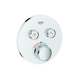 Grohe Grohtherm Smartcontrol Brausethermostat 29151LS0, moon white, 2 Absperrventile