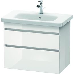 Duravit DuraStyle Waschtischunterbau DS648102222 wei&szlig; hochglanz,73x44,8x61cm, f&uuml;r Waschtisch 232080