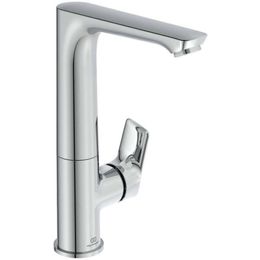 Ideal Standard Connect Air Waschtischarmatur A7023AA hoher schwenkbarer Gussauslauf, Ausladung 140mm, ohne Ablaufgarnitur, verchromt